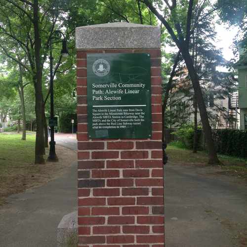 Alewife Linear Park/Somerville Community Path, Somerville MA - Walk Score